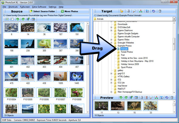 Sort Photos and Find Duplicate Photos with Photo Manager SortPix XL